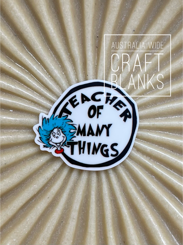 Teacher of many things - Planar Flatback #3 – Australia Wide Craft Blanks