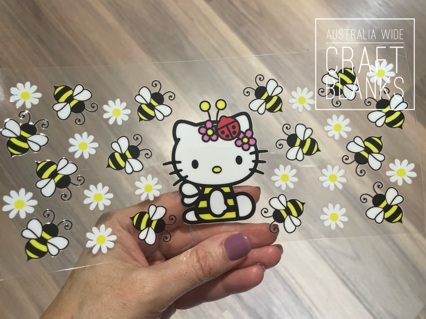 Hello Kitty - Bees – Australia Wide Craft Blanks