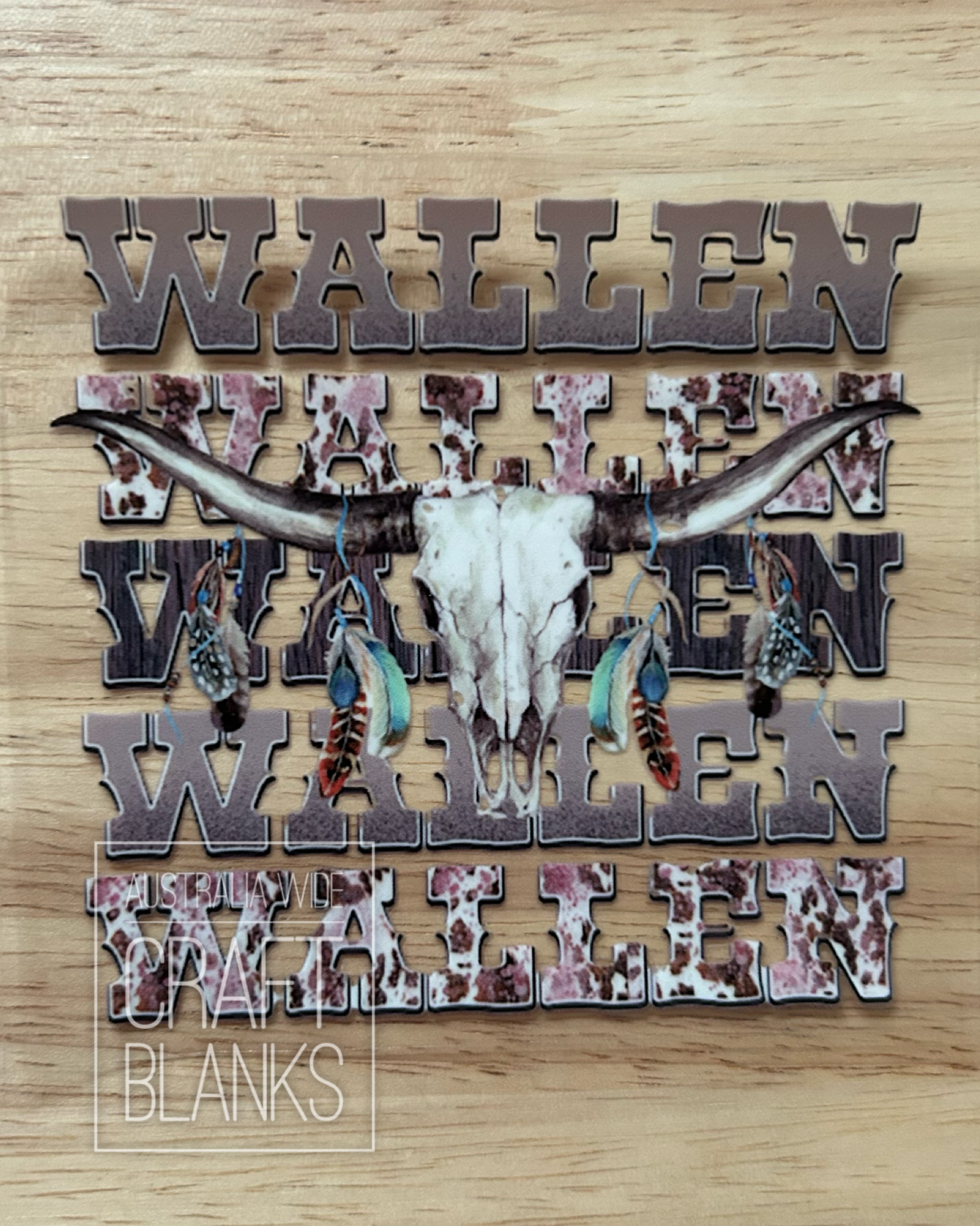 Wallen - Decal – Australia Wide Craft Blanks