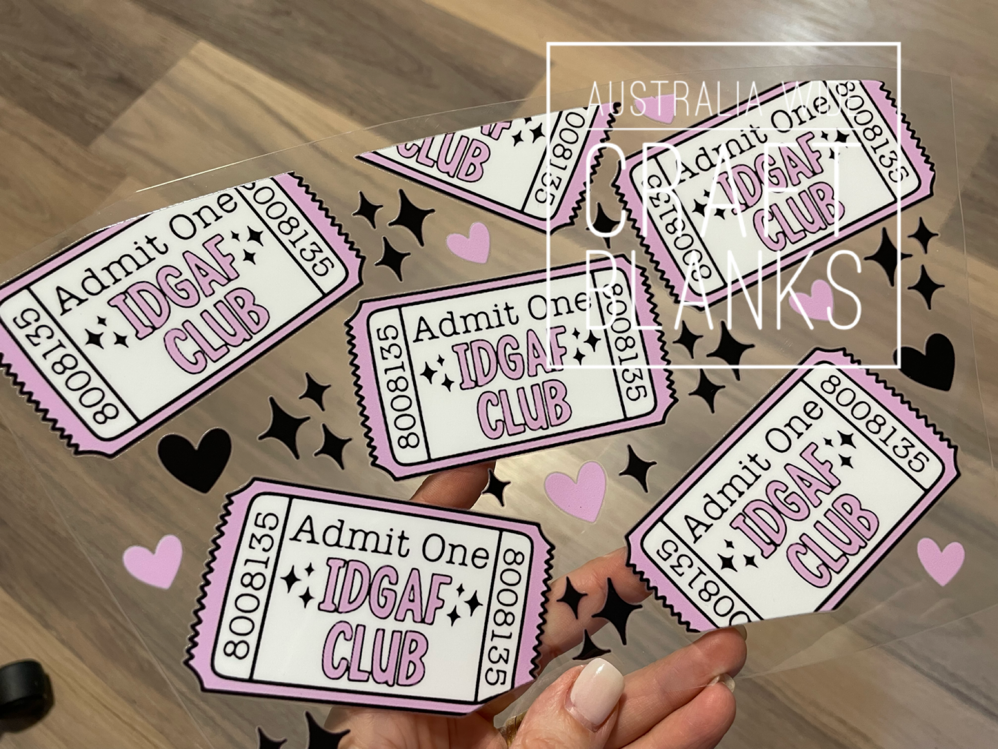 IDGAF Club - 24oz – Australia Wide Craft Blanks
