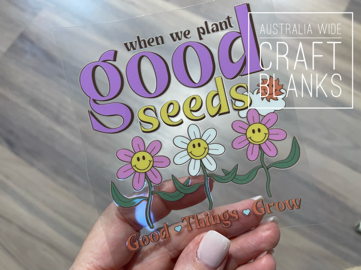 Good Seeds - Decal – Australia Wide Craft Blanks