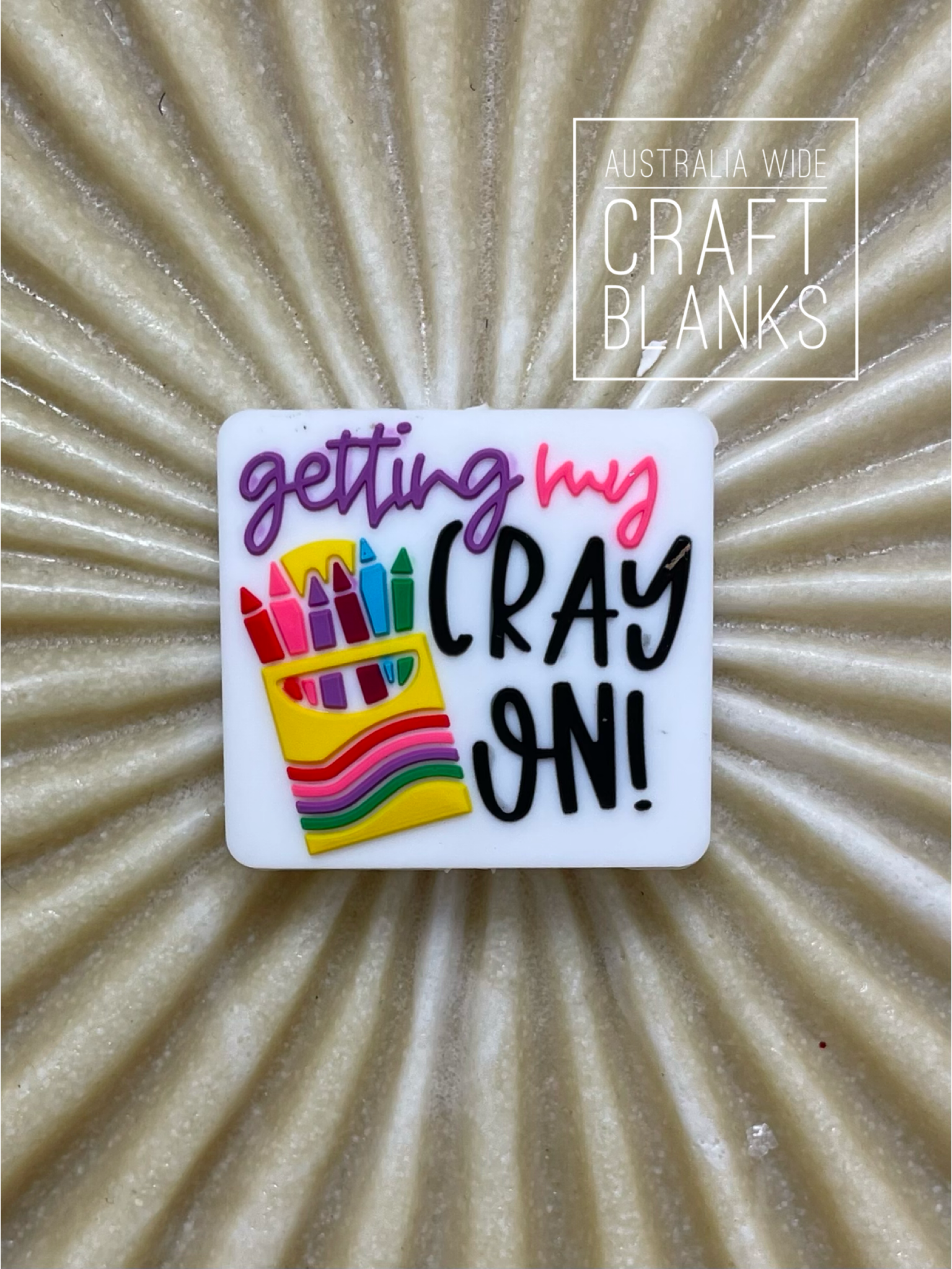 Cray-on - Silicone Bead - #81 – Australia Wide Craft Blanks