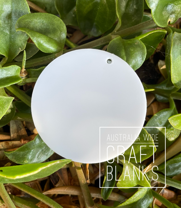 Round Sublimation Blanks - Single Hole – Australia Wide Craft Blanks